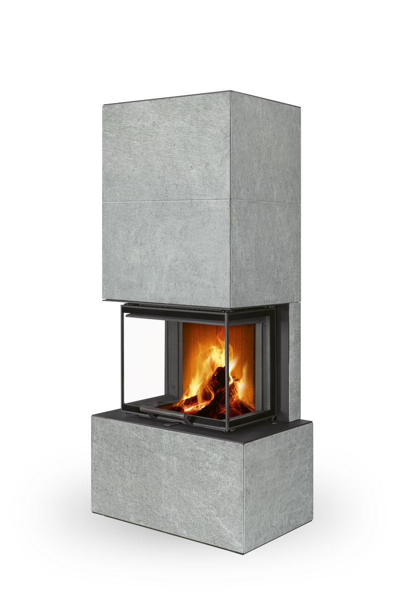 LUCERIA CS Naturstein - Design-Kamin | RHEA FLAM