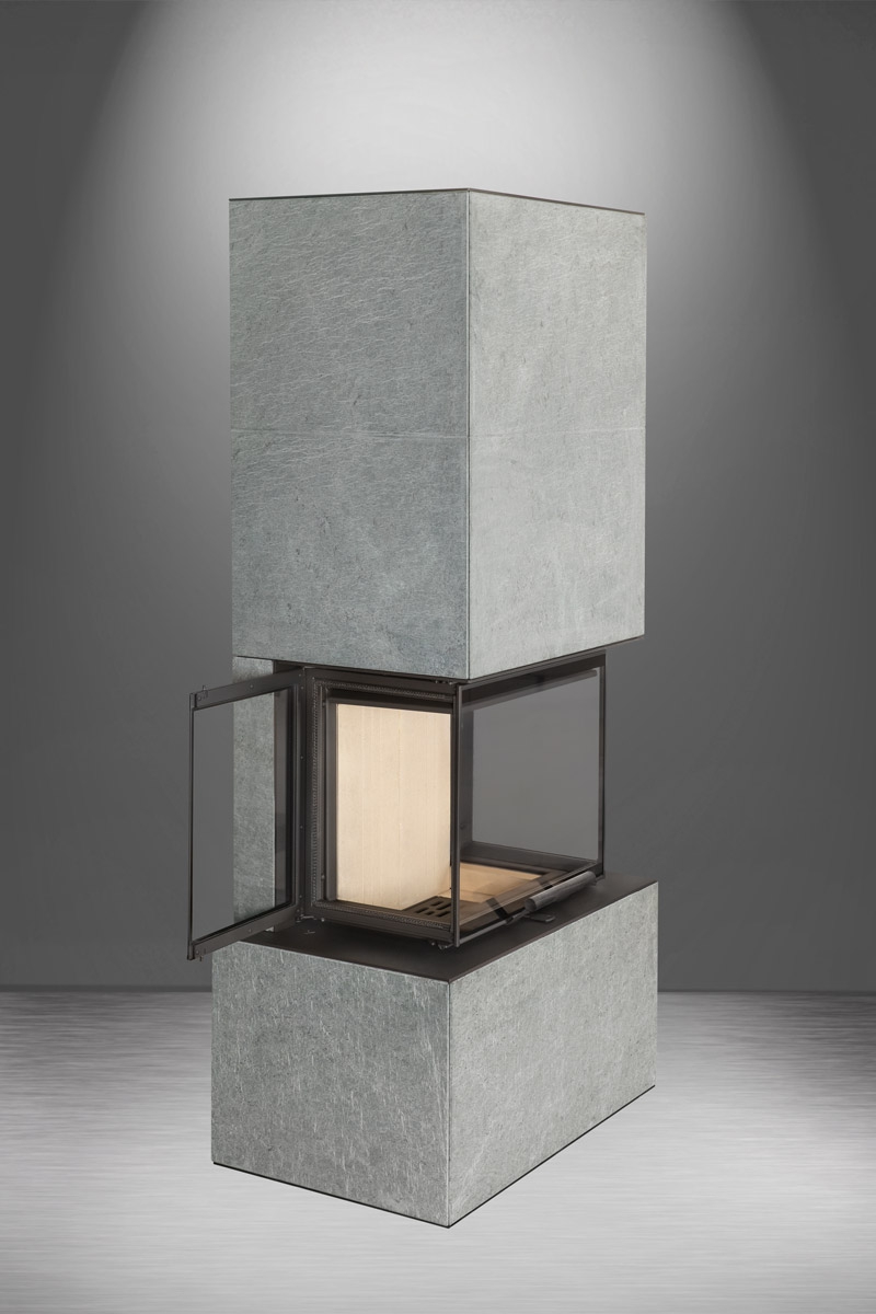 LUCERIA CS Naturstein - Design-Kamin | RHEA FLAM