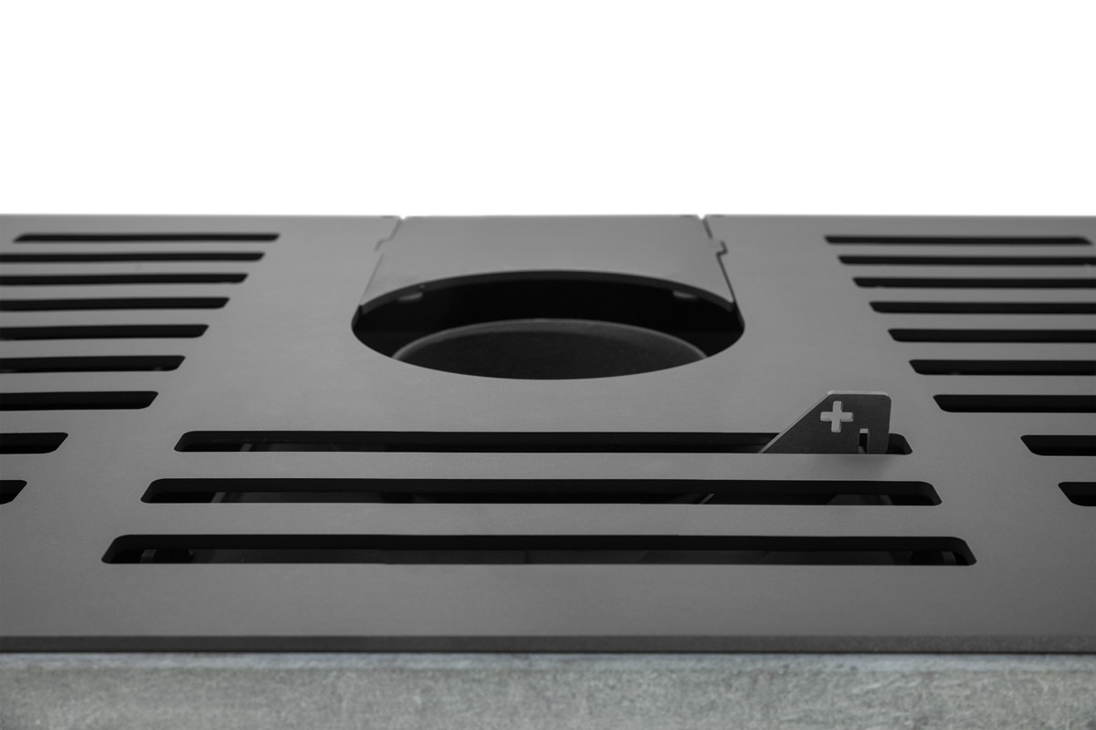 LUCERIA CS Naturstein - Design-Kamin | RHEA FLAM