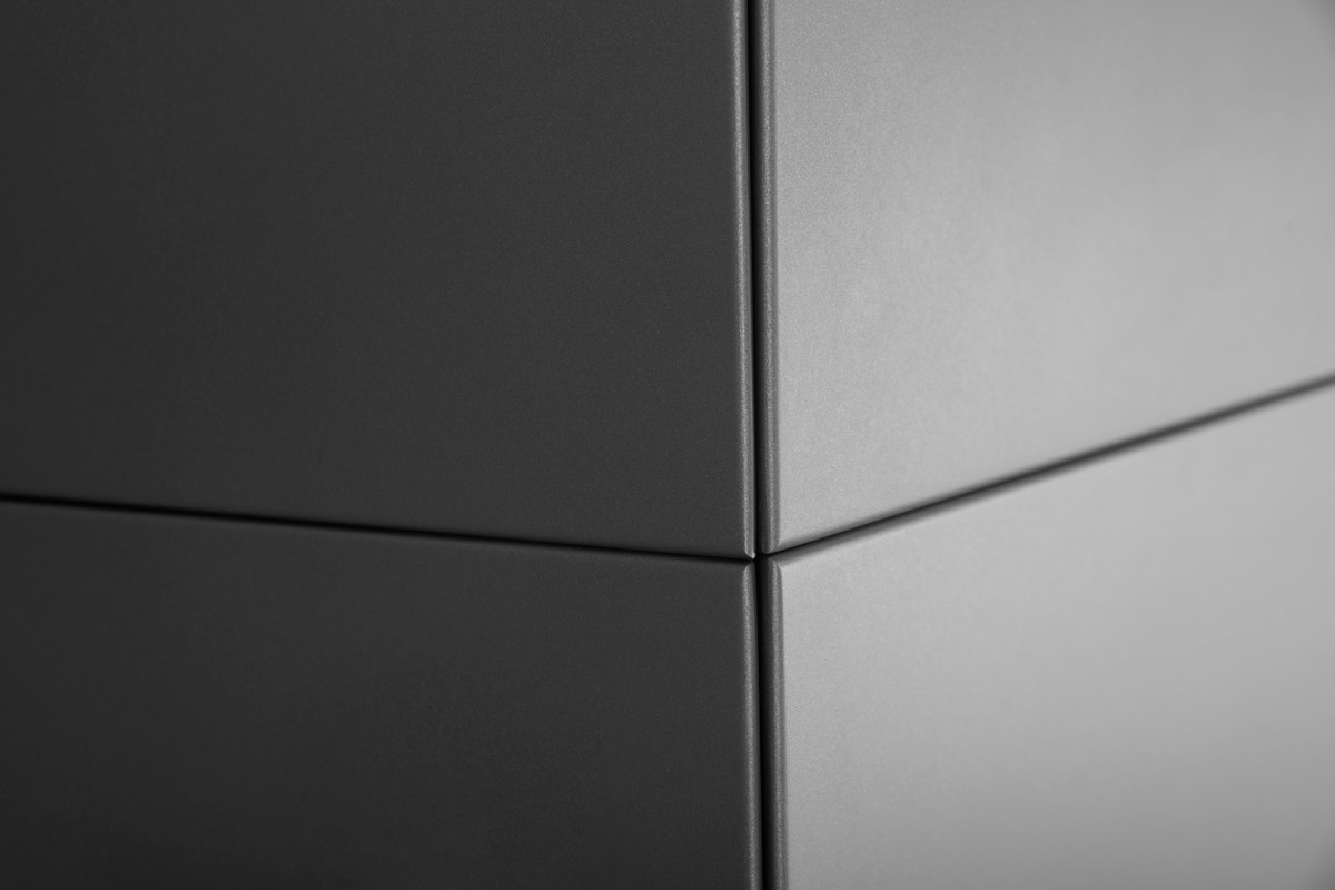 LUCERIA CS Stahl - Design-Kamin | RHEA FLAM